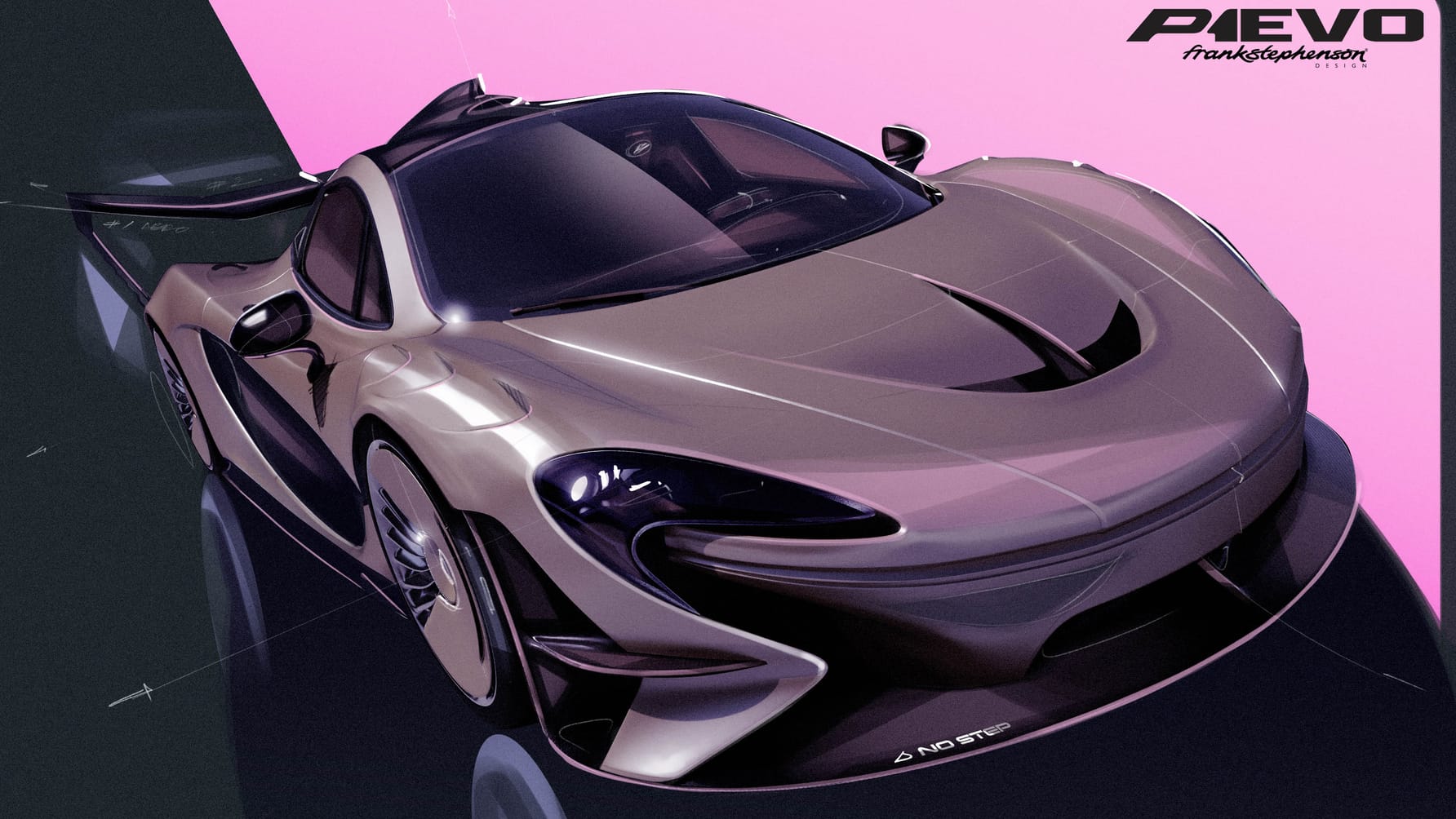 The designer of the McLaren P1 has reimagined it into this glorious P1 EVO | Top Gear